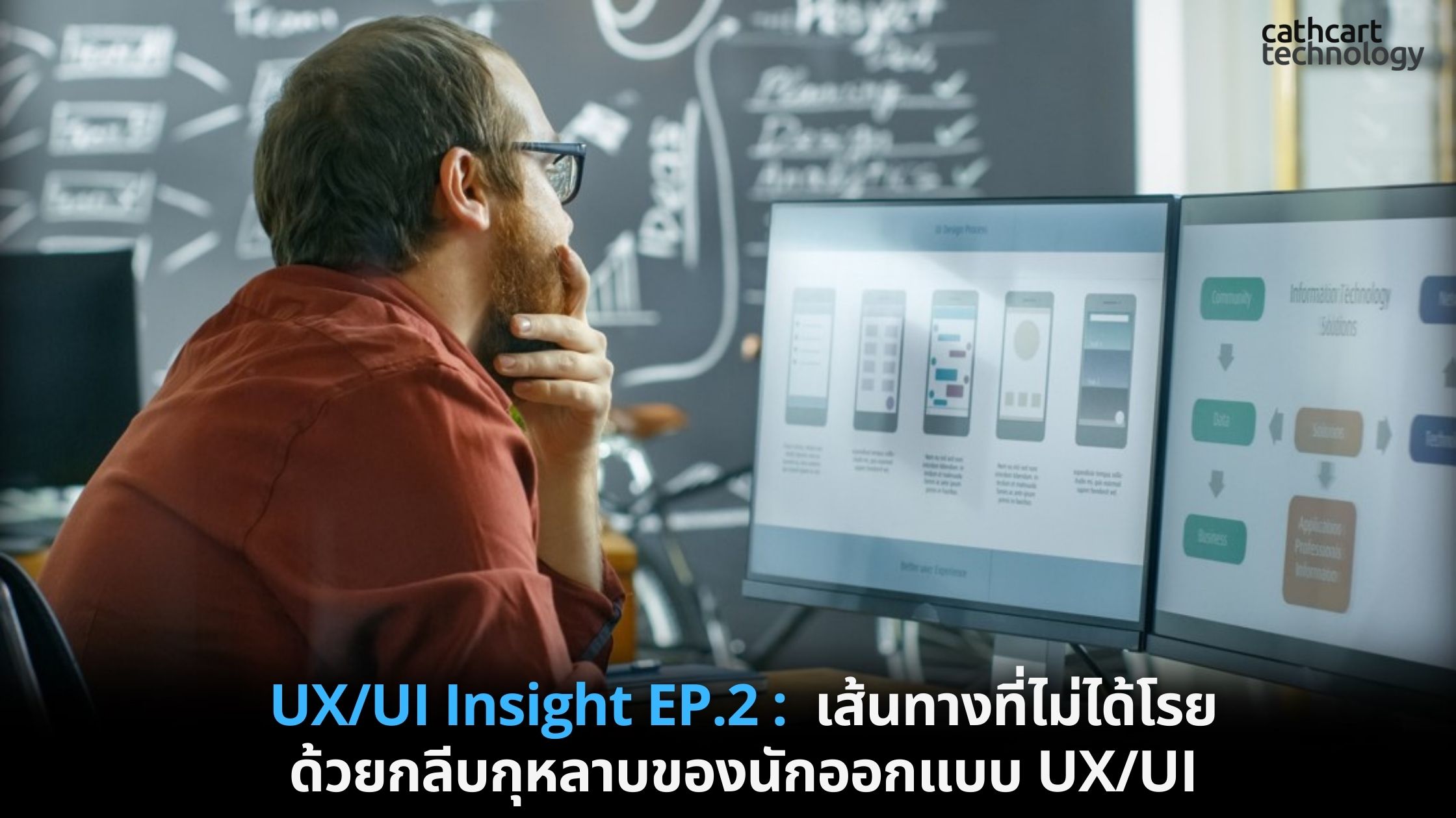 UX/UI Insight EP.2 เส้นทางที่ไม่ได้โรยด้วยกลีบกุหลาบของนักออกแบบ UX/UI ...