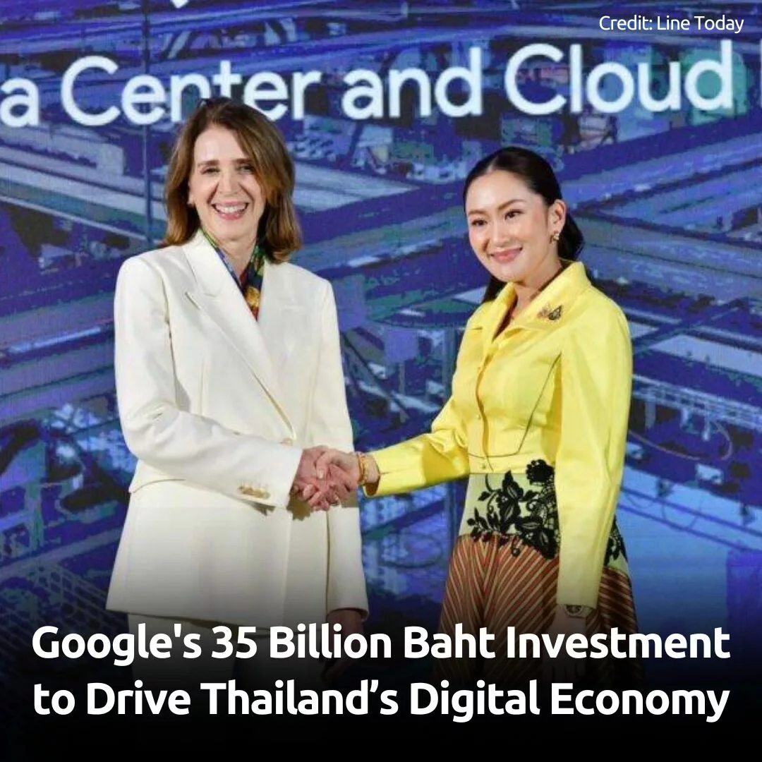 Google to Establish Data Centre in Thailand with 35 Billion Baht Investment – Cathcart Technology
